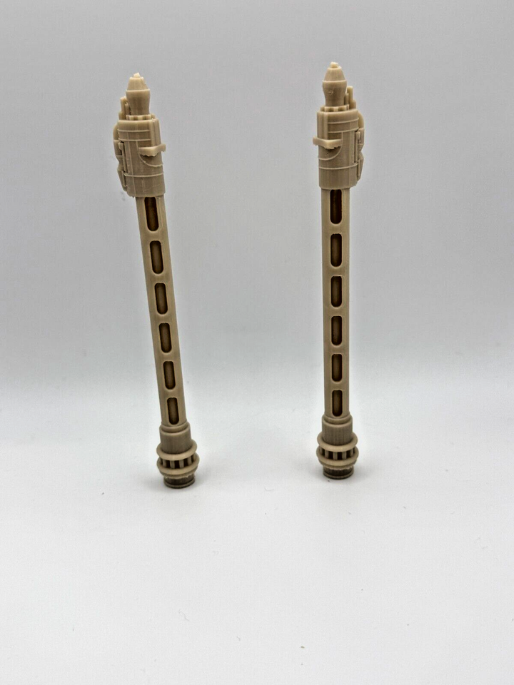 Star Wars Snow Speeder Parts Set Laser Cannon Guns Kenner REPO | eBay