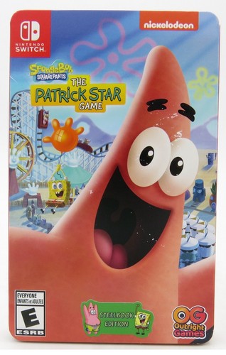 SpongeBob SquarePants Patrick Star Game Steelbook - Nintendo Switch ...