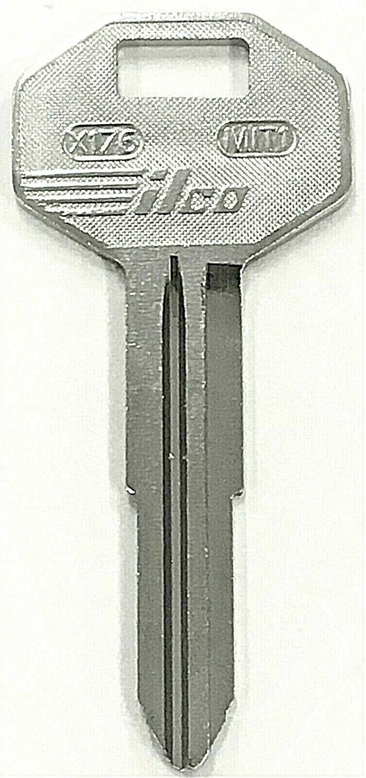 1 1995 Dodge Avenger Automotive Key Blank Blanks Keys X176 MIT1 | eBay