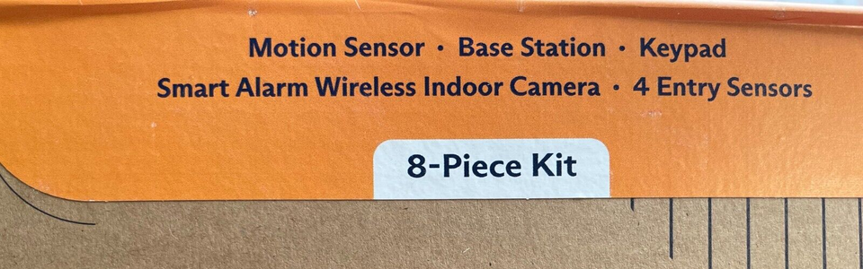 SimpliSafe 8 Piece with Smart Alarm Wireless Indoor Camera, Motion ...