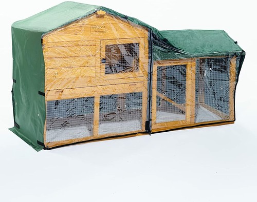 Bunny House Rain Cover For Rabbit Hutch Run Covers Pet Hutches Ferret ...
