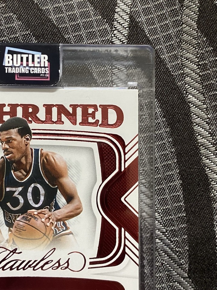 2024 Panini Flawless Bernard King HOF Enshrined Signatures Ruby 03/15 ...