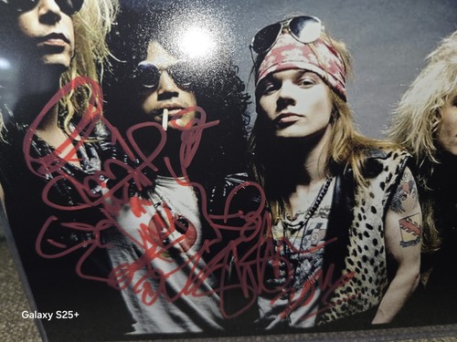 Slash Guns N Roses Signed 8x10 Photo 5 Star Coa Skull Crossbones ...