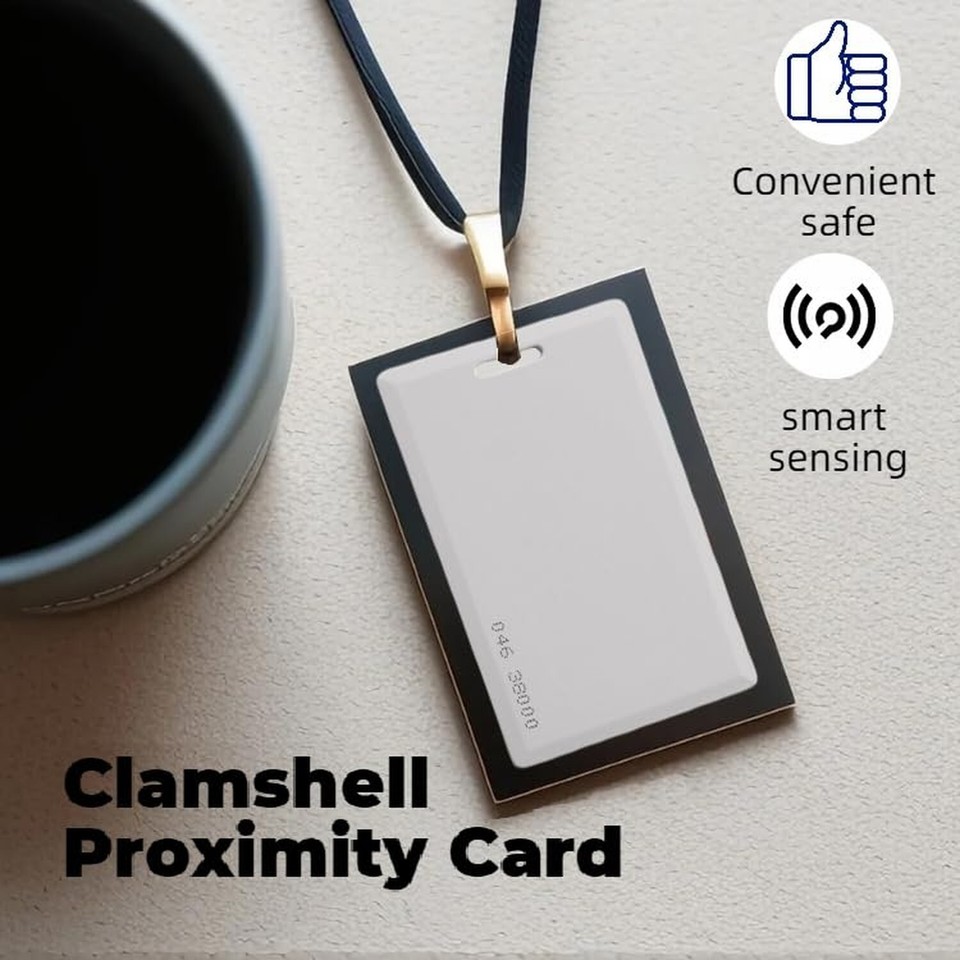 100 pcs 26 Bit Proximity Clamshell Weigand Prox Swipe Cards Compatable ...