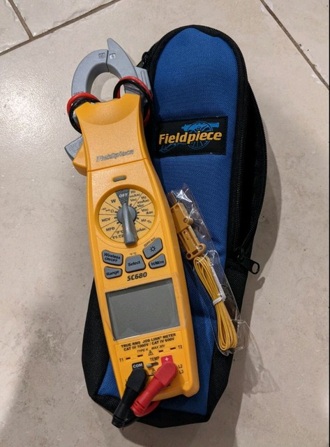 Fieldpiece SC680 Wireless Power Clamp Meter for sale online | eBay