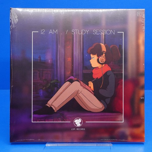 Lofi Girl 12 AM. / STUDY SESSION Blue Opaque Vinyl Record 2 x LP | eBay