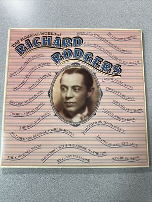 Richard Rodgers Musical World Of Richard Rodgers Record Album Vinyl LP ...