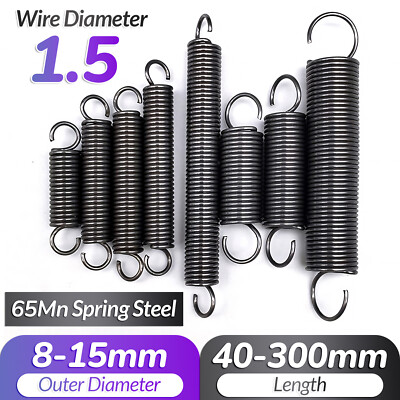 Expansion Springs Extension Tension Spring, Wire Diameter 1.5mm, OD 8mm ...
