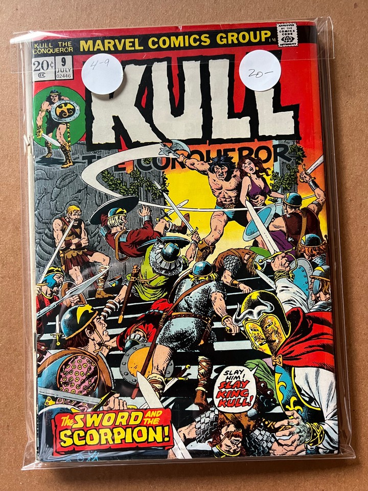 Kull 4-9 Severin Comic Lot | eBay