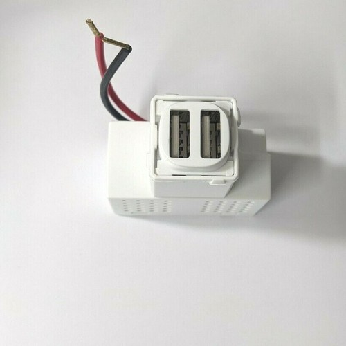 USB DOUBLE Power 4.8 (2.4A*2) Mechanism Charger Mech for Clipsal Wall ...