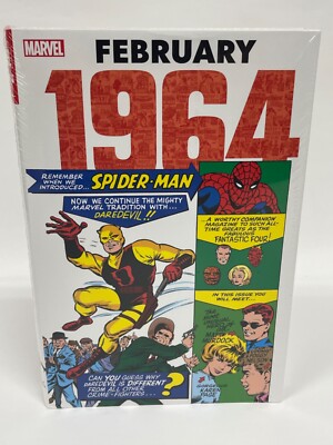 Marvel February 1964 Omnibus DM COVER Hardcover Marvel Comics 1st ...