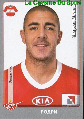 307 RODRI ESPANA SPARTAK MOSKVA AS Eupen STICKER PANINI RUSSIA LEAGUE ...