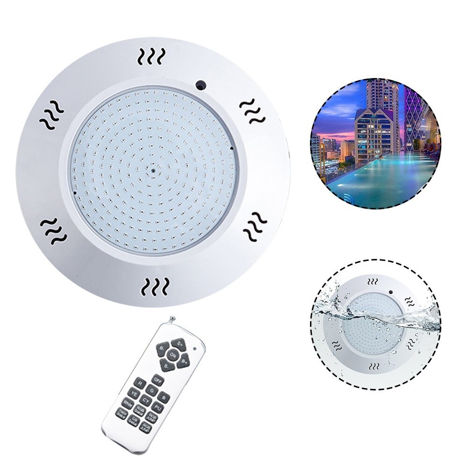 12-24V 18W Resin Filled Remote Control RGB Underwater LED Swimming Pool ...
