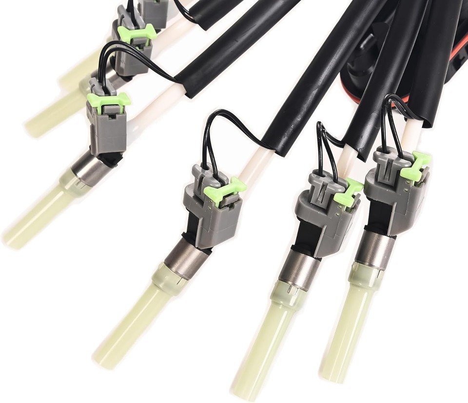 FJ503 New Spider Vortec Fuel Injector Assembly 4.3L Fit 1996-02 GMC ...