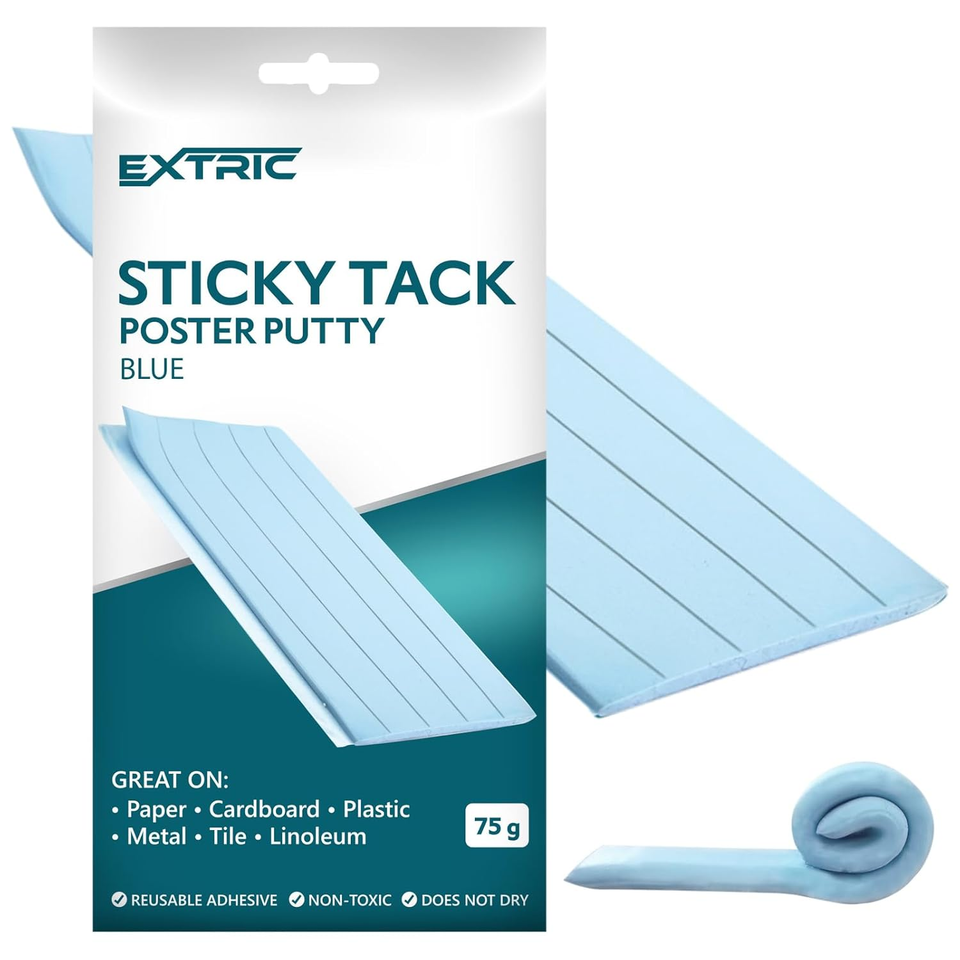Sticky Tack, Poster Putty, Blue Color, Wall Putty, Sticky Tack for Wall ...