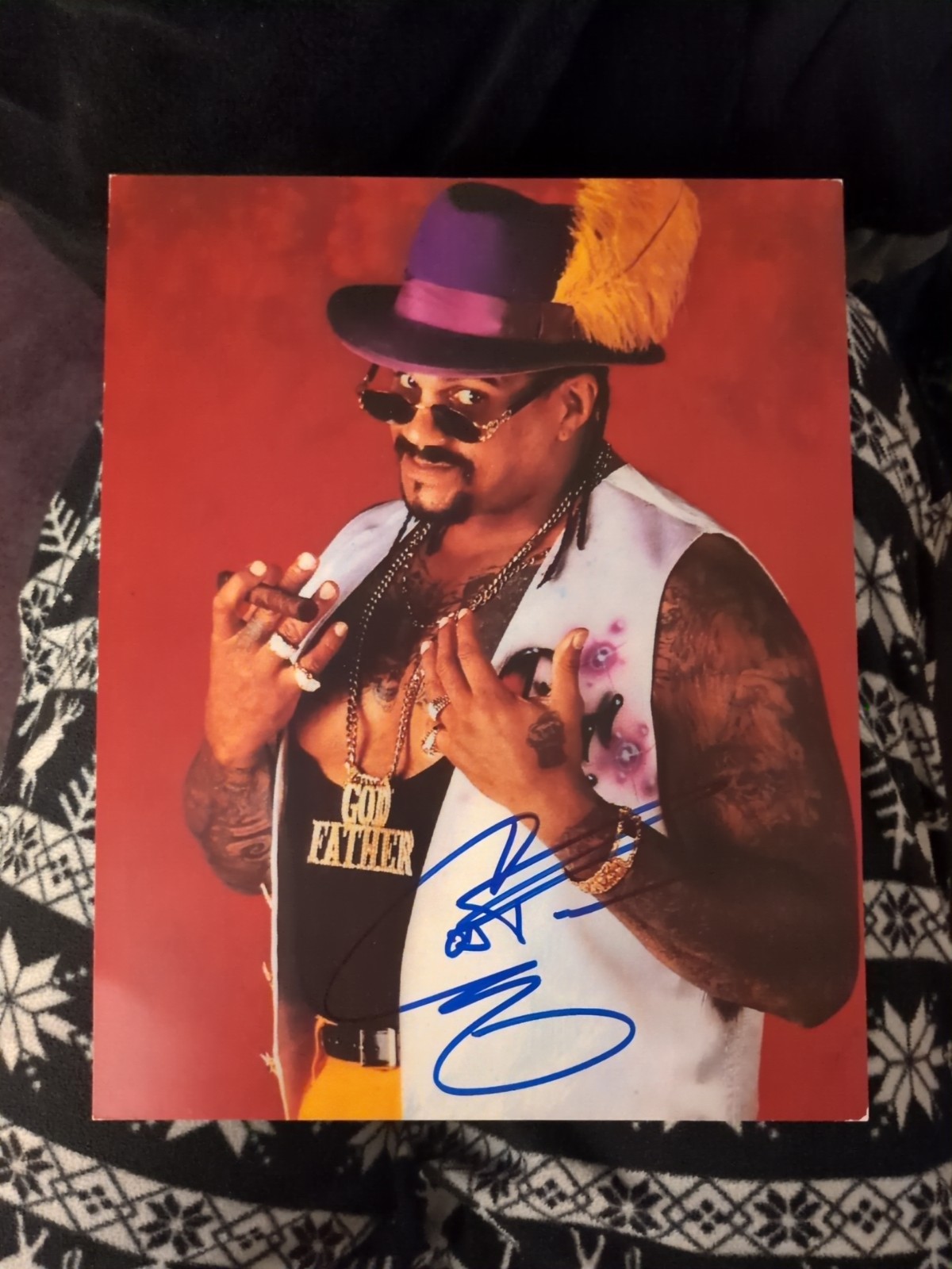 Godfather Signed WWE HOF 8X10 Studio Shot Photo | eBay