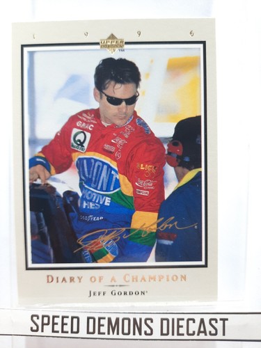 1996 Upper Deck Nascar Jeff Gordon Trading Card DC5 | eBay