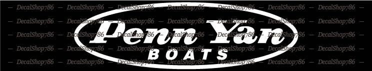 Penn Yan Boats -Outdoor Sports- Car/SUV/Truck Vinyl Die-Cut Peel N ...