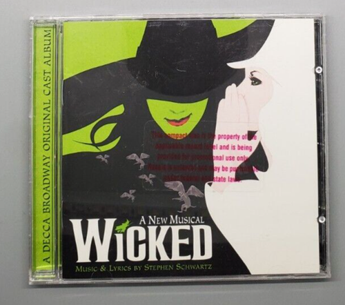 A New Musical - Wicked (Original Broadway Cast Recording) - CD Promo | eBay