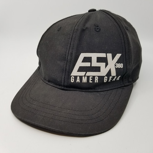 ESX 360 Gamer Gear Snapback Baseball Hat Cap Adjustable Black Youth One ...
