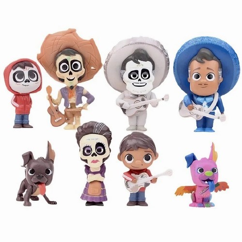 8PCS Pixar COCO Action Figures – Miguel, Dante & More Kids Gift Set | eBay