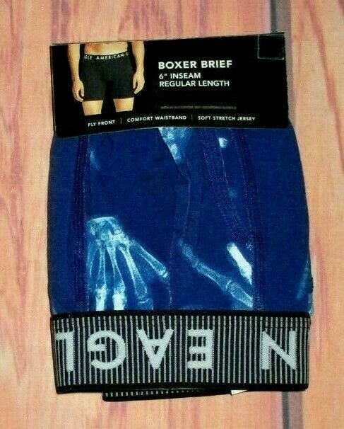 MENS AMERICAN EAGLE X-RAY HANDS BLUE BOXER BRIEF L (35/38) | eBay