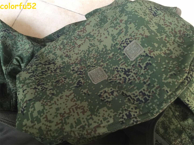 Russian EMR Green Camo Tactical Jacket Waterproof Fleece Outwear Zipper ...