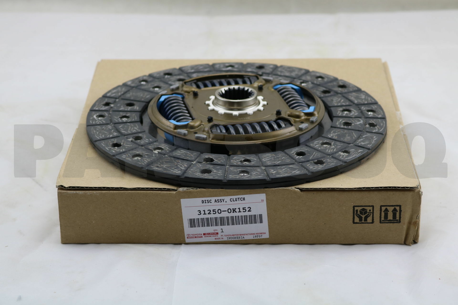 312500K152 Genuine Toyota DISC ASSY CLUTCH 31250-0K152 | eBay Australia