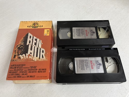 Ben-Hur (VHS 2-Tape Set) 1988 MGM Charlton Heston | eBay