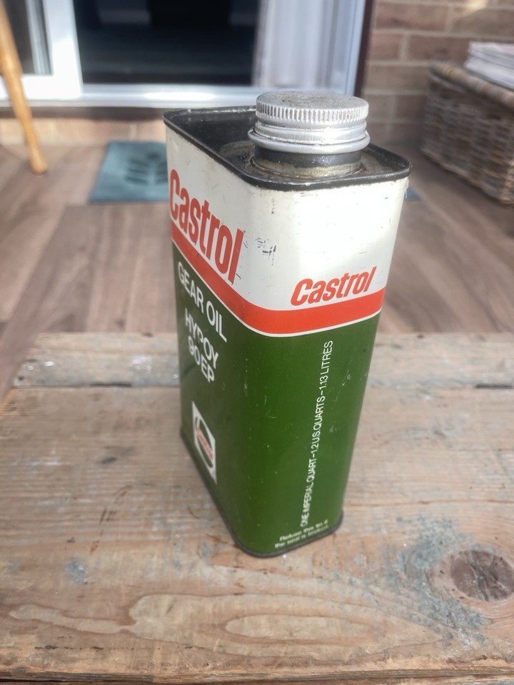 Vintage Castrol Gear Oil Tin One Quart Can | eBay UK