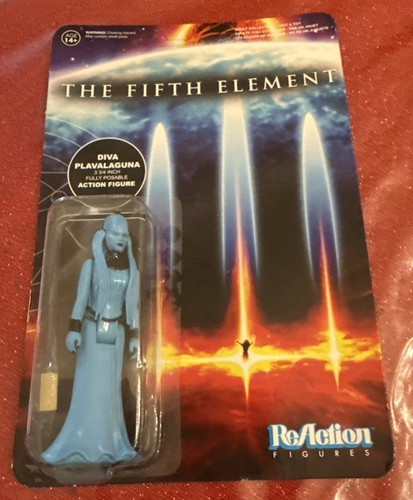 The Fifth Element Reaction/Super 7 Action Figure: Diva Plavalaguna ...