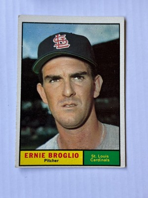1961 Topps - Ernie Broglio #420 | eBay
