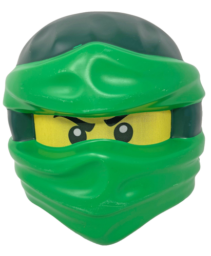 Lego Ninjago Lloyd Green Ninja Plastic Mask Halloween 2016 Used | eBay