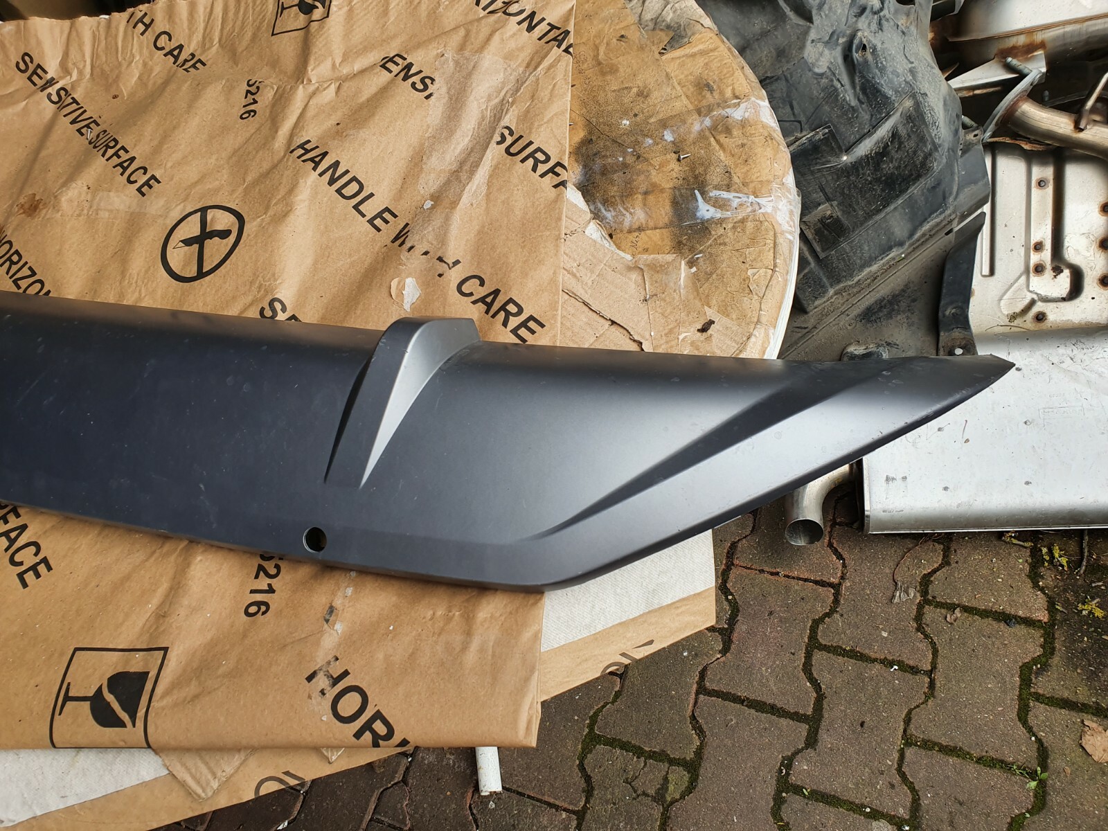 Original Hyundai Tucson IV NX4 Spoiler Heckstoßstange PDC 86671-N7010 ...