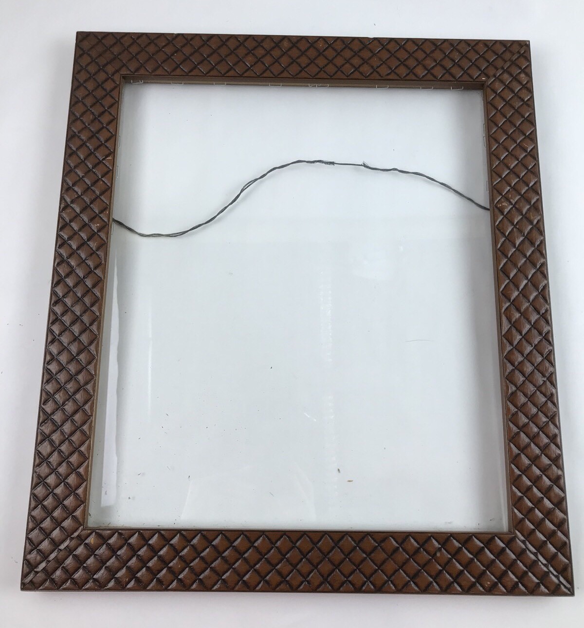 Pair Cross Hatch Wood Picture Frames | eBay