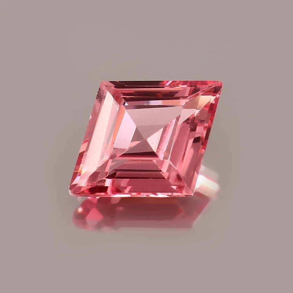 14x11 MM Natural Ceylon Padparadscha Sapphire Fancy Cut Loose Gemstone ...