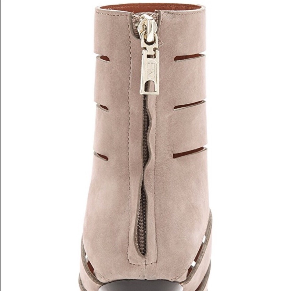 Rebecca Minkoff Derea Cutout Suede Booties 8 | eBay