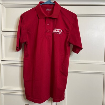 HEB Texas Grocery Store Employee SMALL Uniform T Shirt | eBay