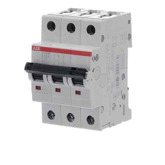 ST203M-B50, ABB, Miniature Circuit Breaker B-Char., 5kA, 50A, 3P | eBay