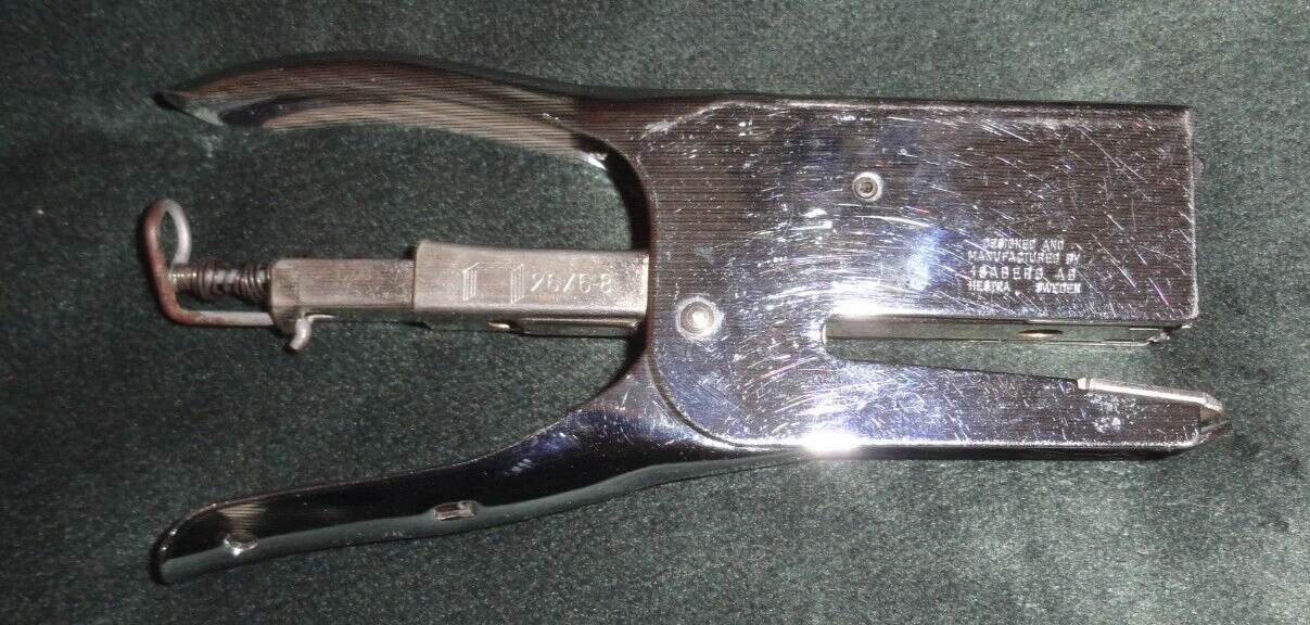Vintage Used Faber Castell FC-1 Fastener Stapler Standard 26/6-8 ...