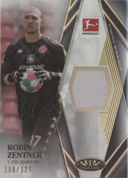 2021-22 Topps Tier One Bundesliga - Tier One Relics #TOR-RZ Robin ...