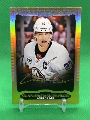 2018-19 UD Ultimate Collection Signature Masterpieces #USM-AL Anders ...