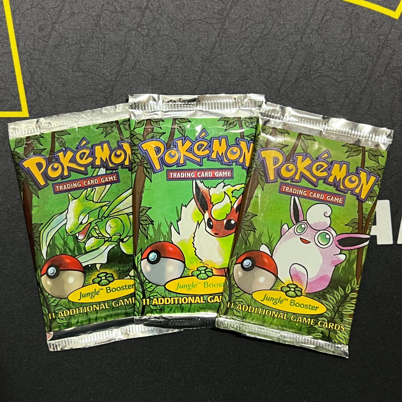 Pokemon Vintage WOTC Booster RE-Packs (Base Set 1-2, Jungle, Fossil) LP ...