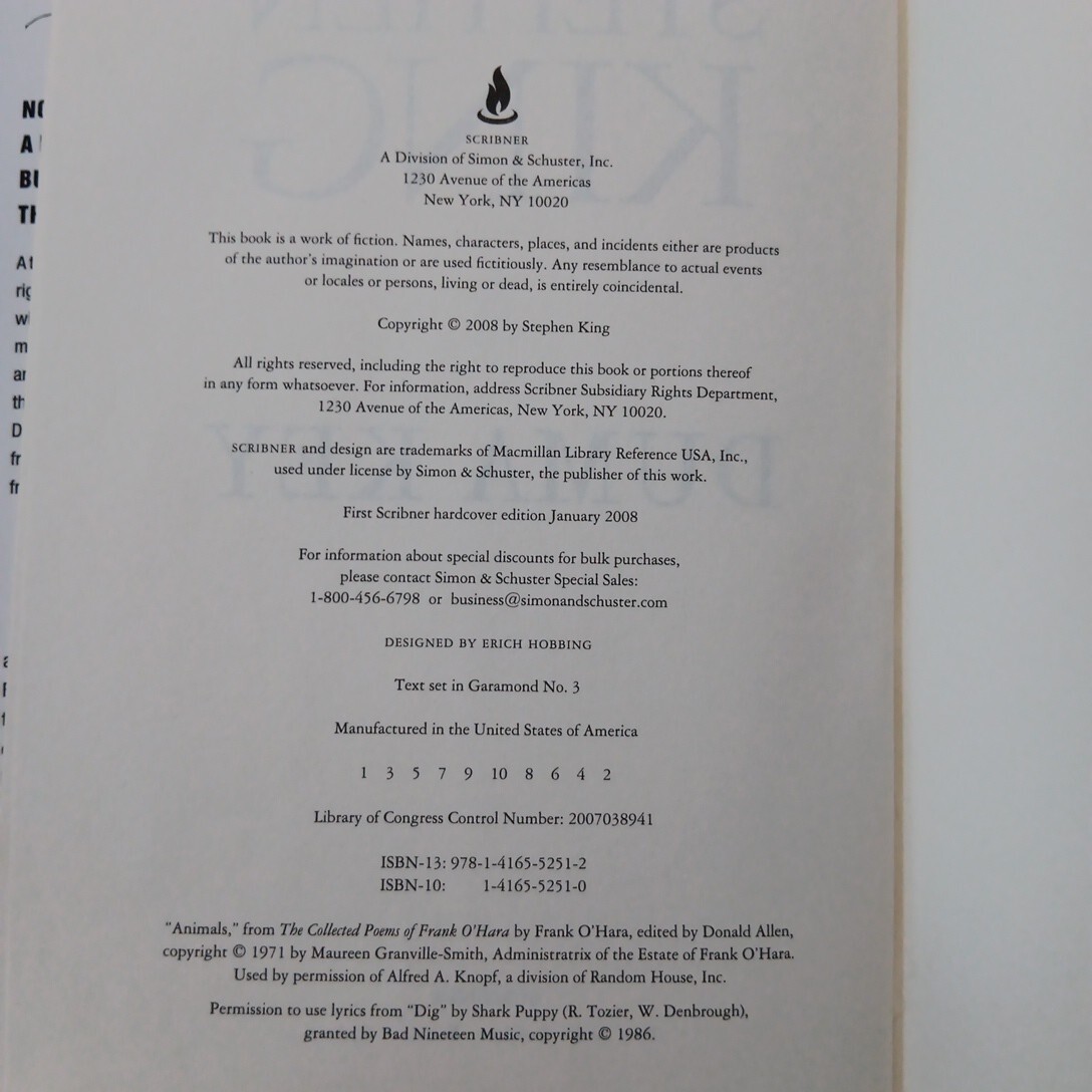 Stephen King's Duma Key (2008) US 1st Edition 1st Printing Horror ...