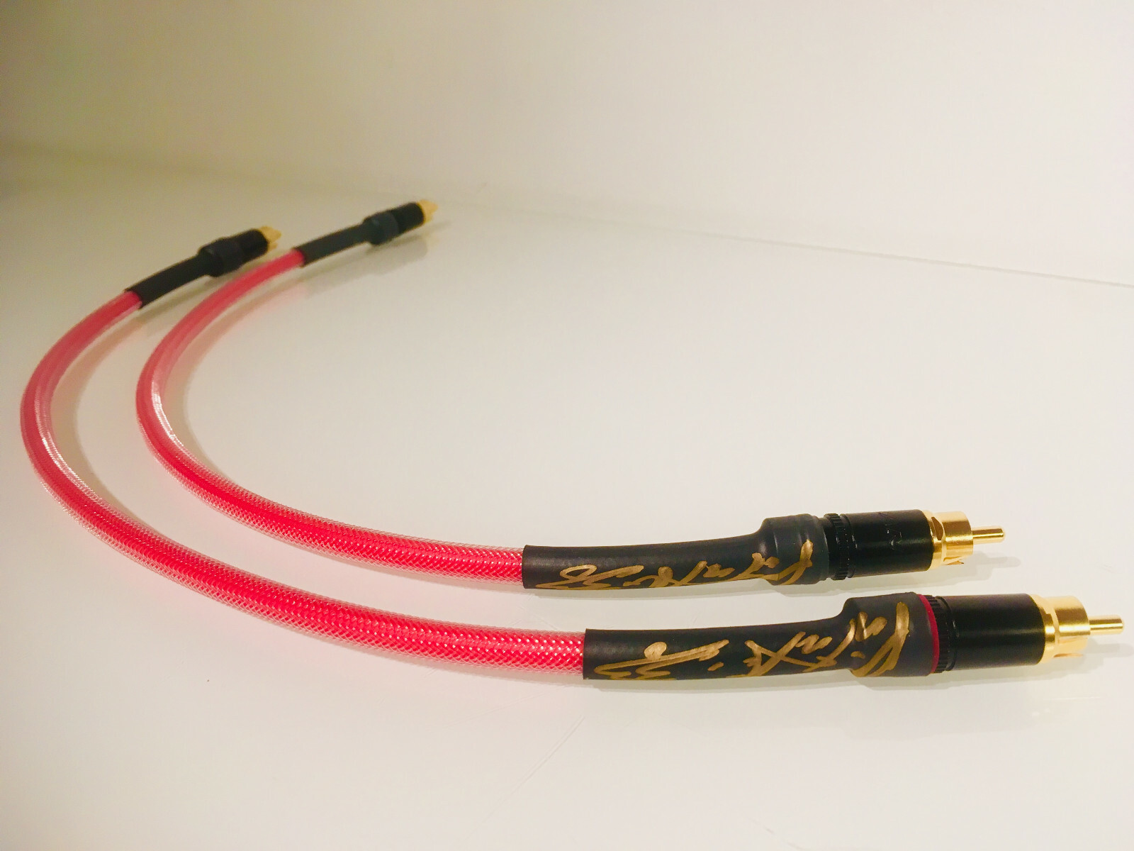 Audiophile Pine Tree Audio Red Prism RCA Interconnects Canare CUSTOM ...