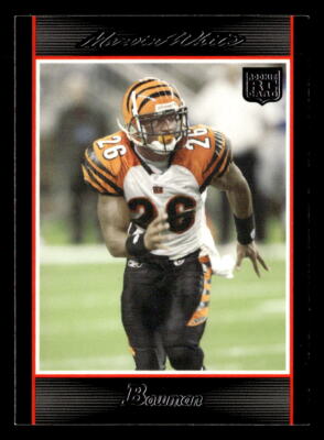 Marvin White 2007 Bowman Rookie Card #256 Cincinnati Bengals | eBay