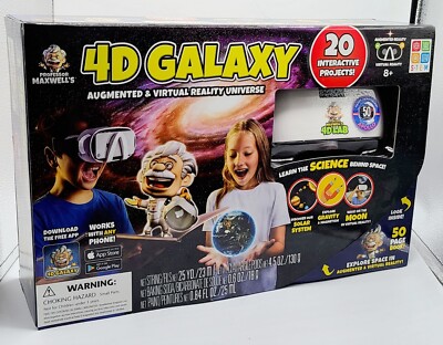 Professor Maxwell's 4D GALAXY 20 Interactive Projects VR Virtual ...