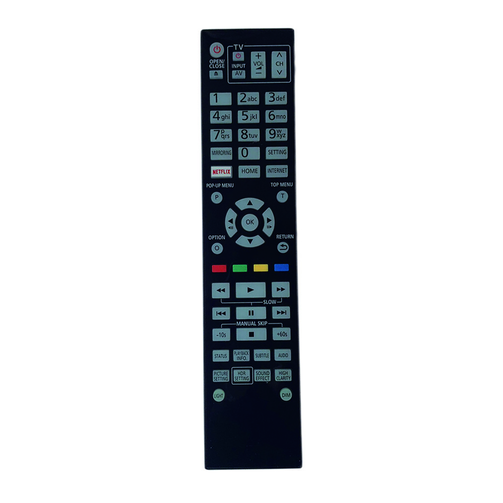 Remote Control For Panasonic DP-UB9000 DP-UB9000-K DP-UB9000EBK Blu-Ray ...