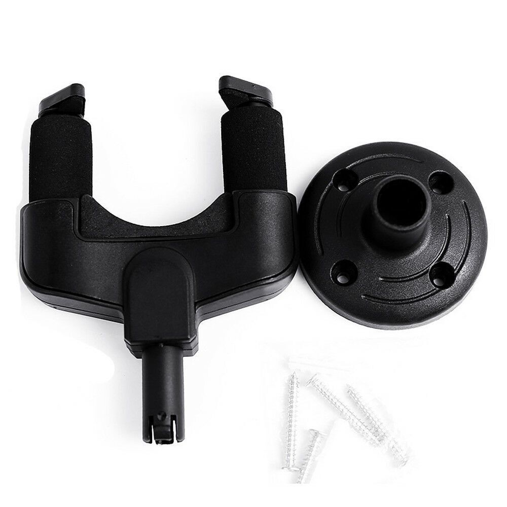 Ukulele Banjos Guitar Wall Mount Hanging Brackets Guitar Hanger Padded ...