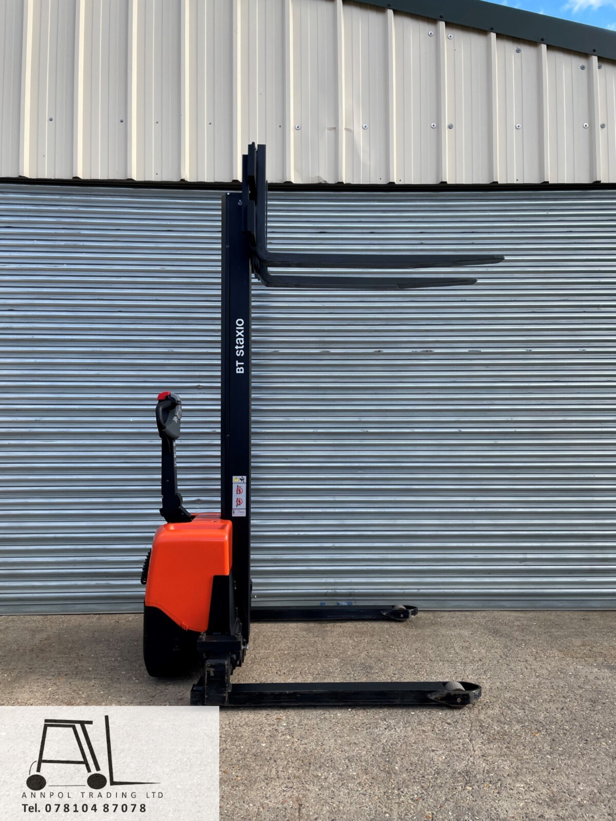 2016 BT (TOYOTA) HWE100S PALLET STACKER ELECTRIC FORKLIFT GREAT TRUCK £ ...